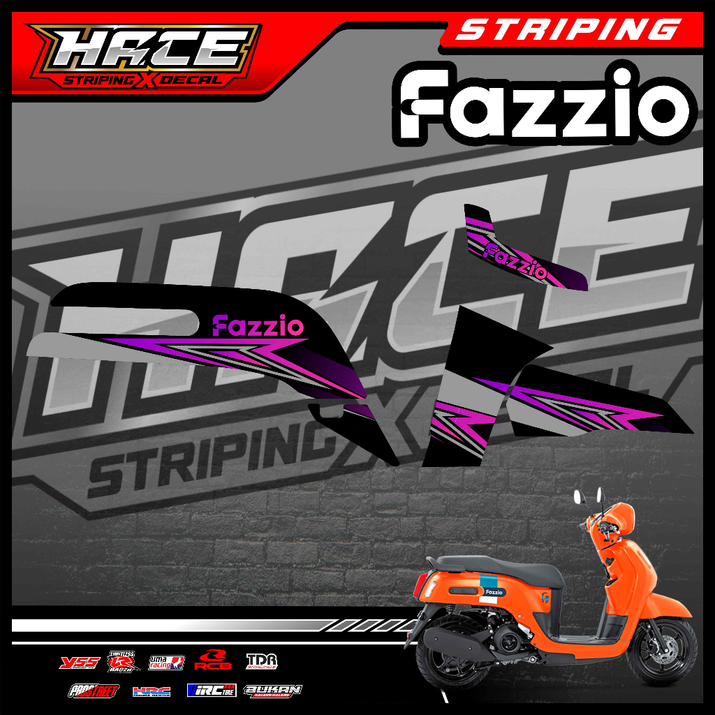 Jual STICKER STRIPING FAZZIO - STICKER STRIPING FAZZIO PREMIUM ABSTRAK ...