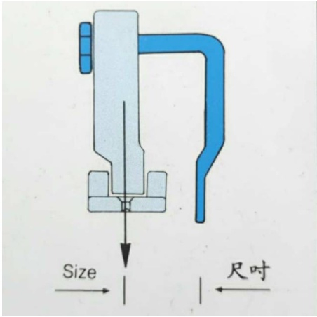 Jual Pembatas Jahitan Lurus Pada Bahan Kain R7 Stik Lizen Mesin Jahit ...