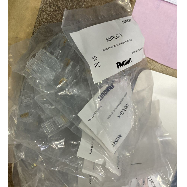 Jual Netkey Connector RJ45 Cat.6 100pcs NKPLG-X | Shopee Indonesia