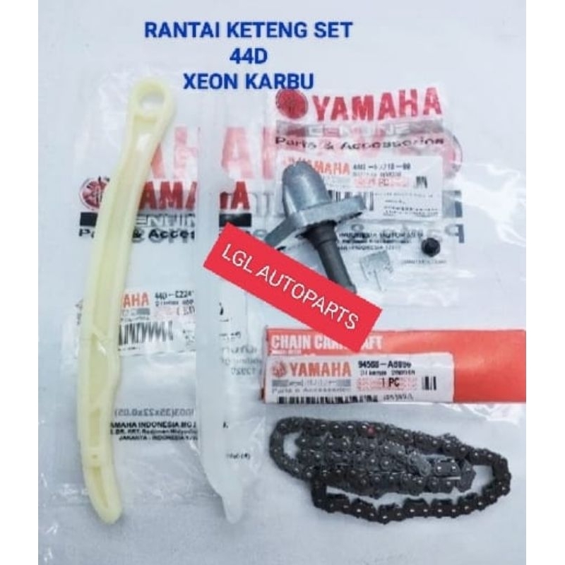 Jual RANTAI KETENG SET ( 44D ) LIDAH TENSIONER + TONJOKAN KETENG XEON ...