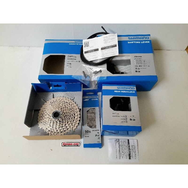 Jual mini groupset shimano deore 10 speed | Shopee Indonesia