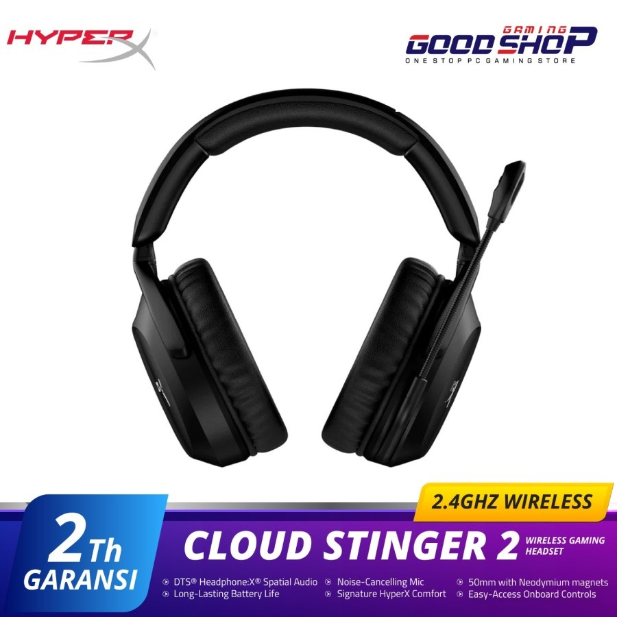 Jual Hyperx Cloud Stinger 2 – USB Wireless Gaming Headset for PC | Shopee Indonesia