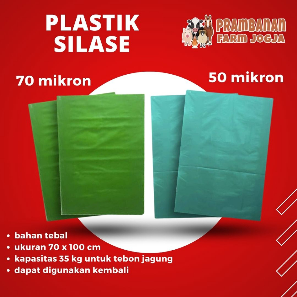 Jual Plastik Silase Fermentasi Pakan Ternak Kambing Domba Sapi dll ...