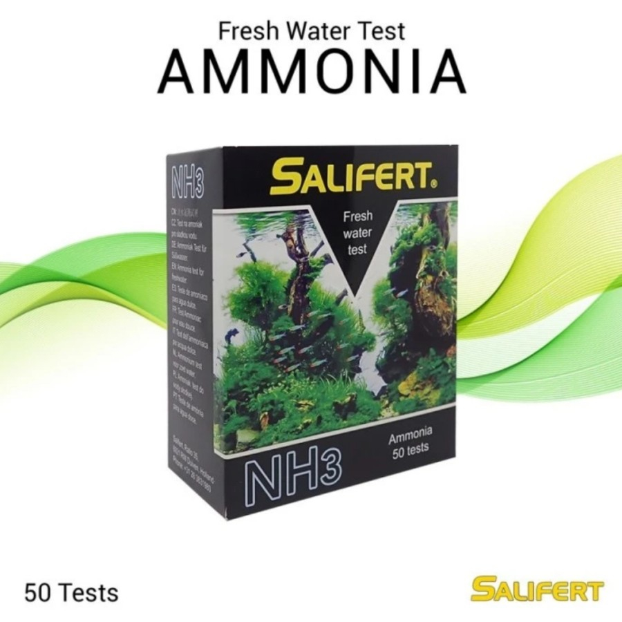 Jual SALIFERT AMMONIA NH3 HOBBY TEST KIT SALT WATER / ALAT TEST AIR ...