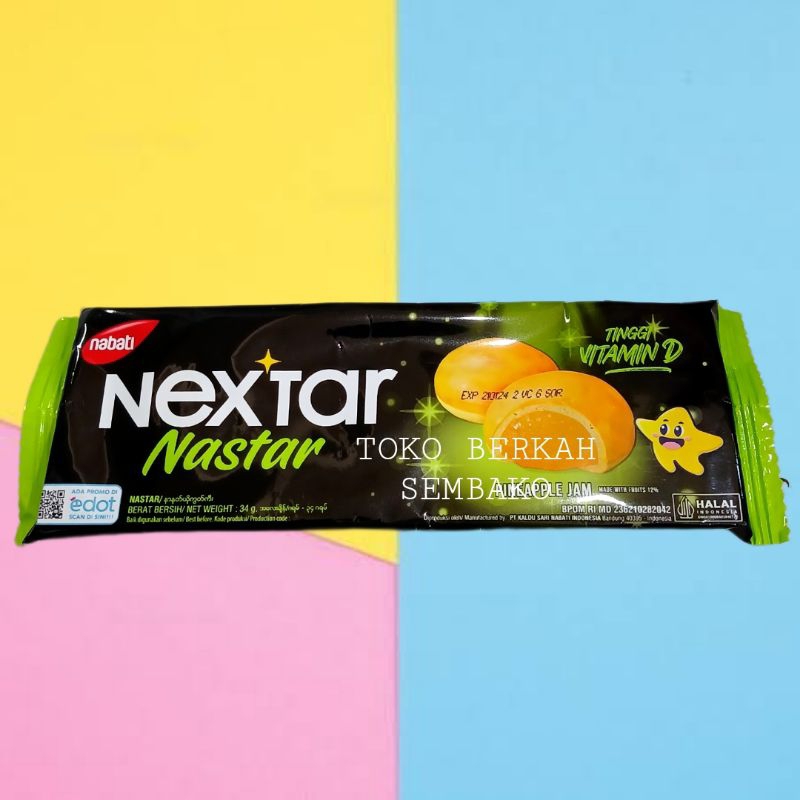 Jual Nextar Nastar Rasa Pineapple Jam 34gr -1 BUNGKUS | Shopee Indonesia