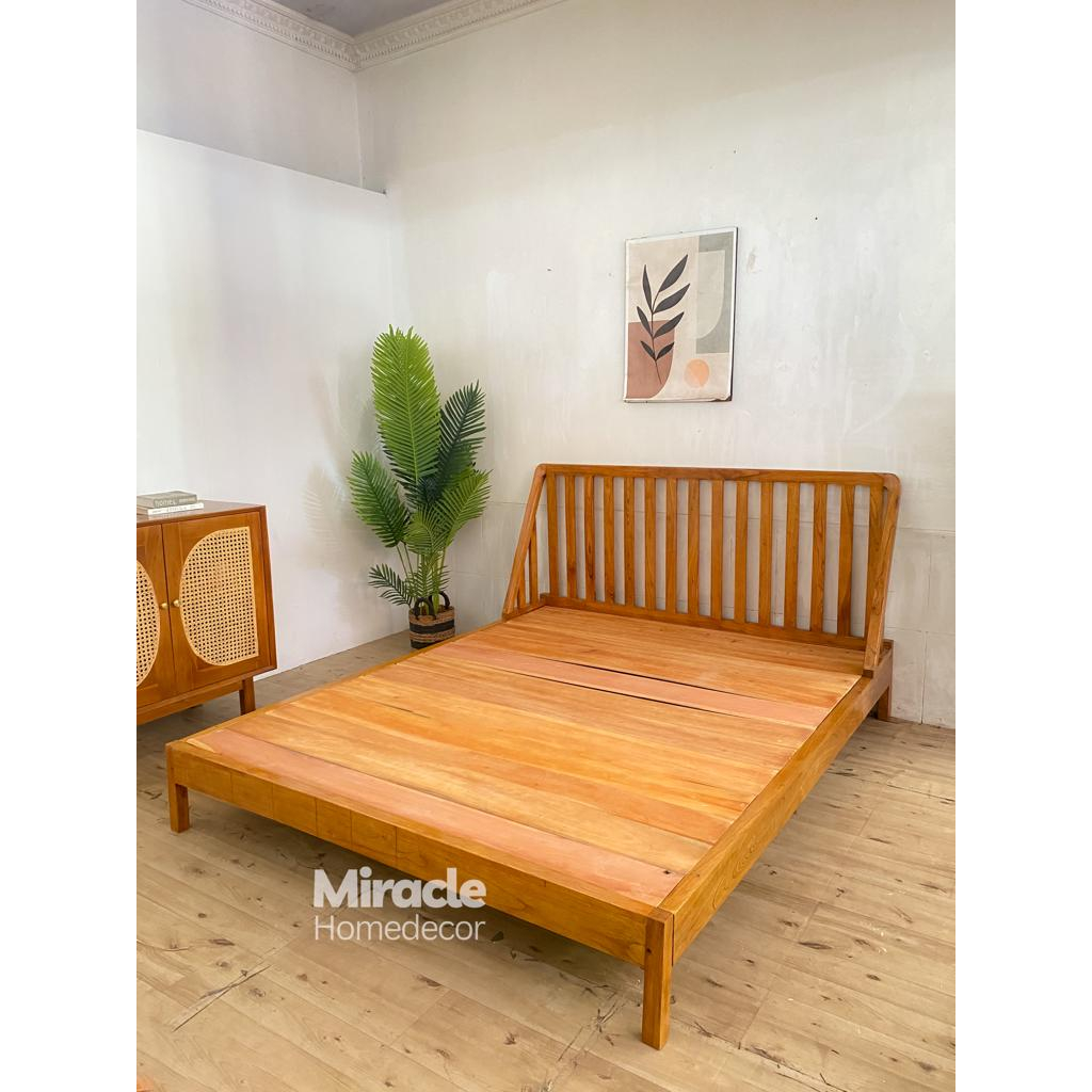 Jual Dipan kayu ruji / kasur dipan minimalis asli kayu mindi / BACA ...