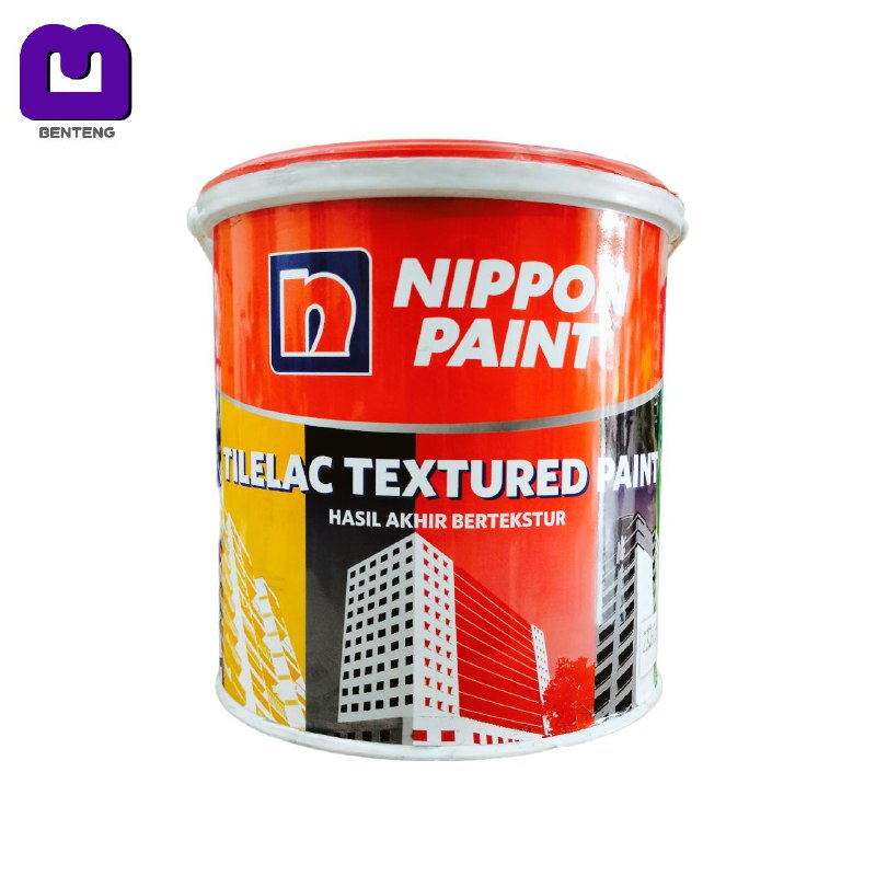 Jual Cat Tembok Dinding Tekstur Kamprot TILELAC Texture Nippon Paint 5 ...
