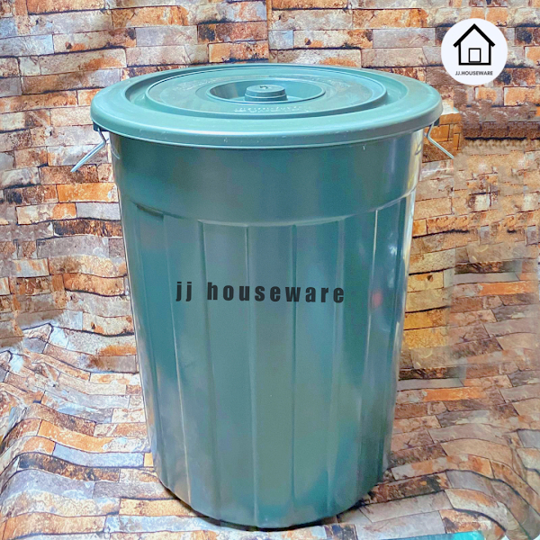Jual Ember plastik murah 80liter tong air 80 liter +tutup polaris / JJ Houseware | Shopee Indonesia
