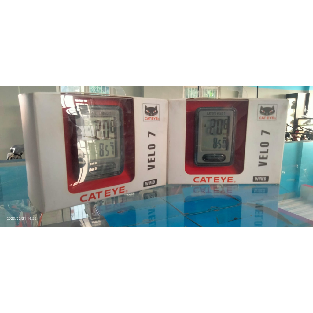 Jual SPEEDOMETER VELO 7 CC-VL520 CAT EYE SUPER PROMO SUPER MURAH ...