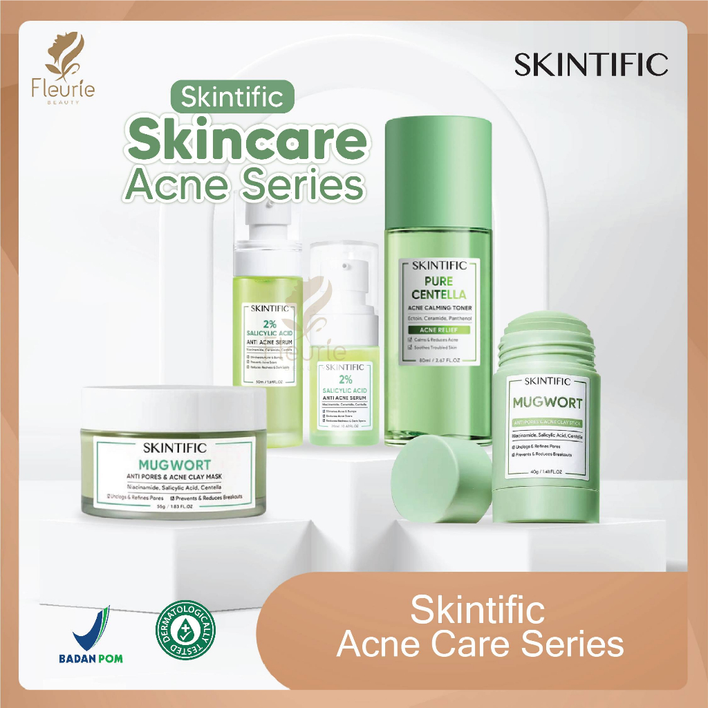 Jual SKINTIFIC Skincare Acne Series - Skintific Anti Acne Serum ...