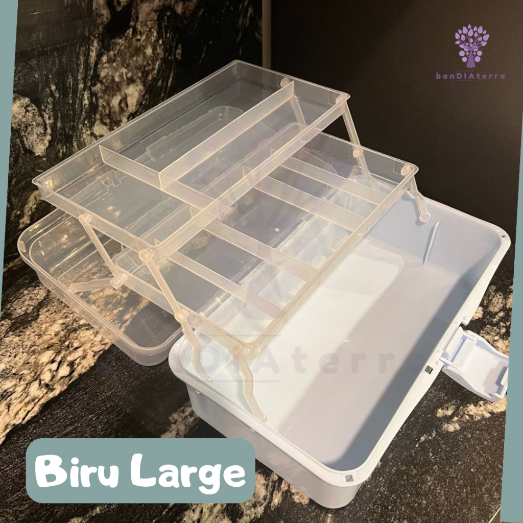 Jual Bandiaterra 3-Layer Foldable Storage Box / Kotak Penyimpanan 3 ...