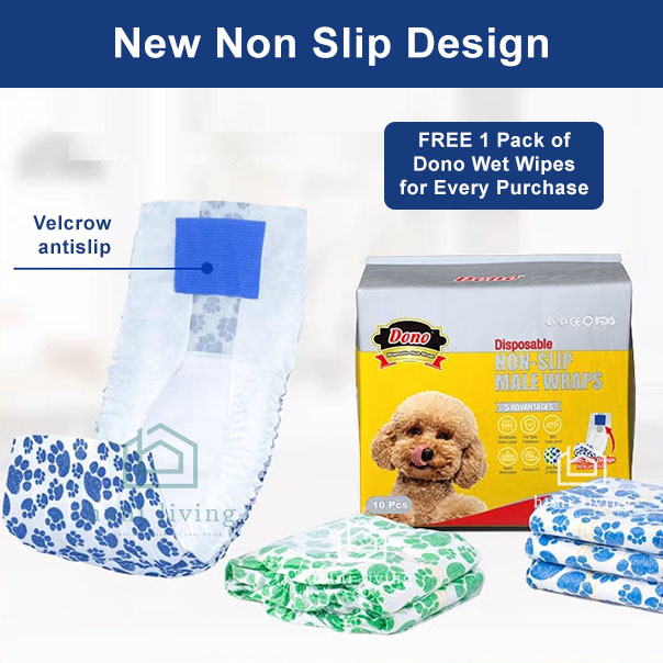 Jual Popok Anjing JANTAN DONO Pempers Diaper Dog Dono Male Wrap Pet ...