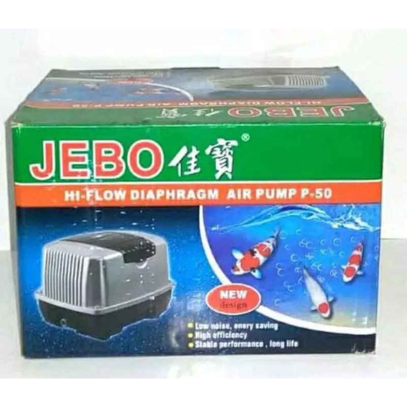 Jual Aerator Pompa | Jebo P50 / Give Power / P 50 Aerator/Blower Udara ...