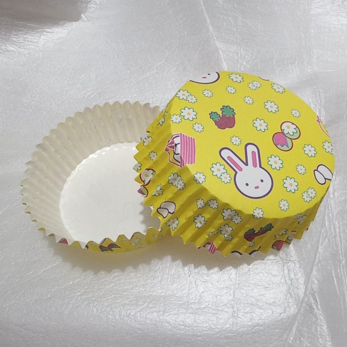 Jual Paper Cup Roti BULAT Cup Case Tatakan Kertas Roti Makanan ...
