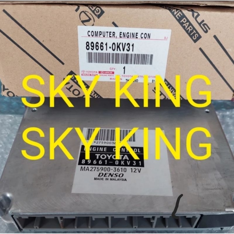Jual ECU ECM Komputer Computer Engine Control Module Modul Mesin Toyota Inova Kijang Innova ...