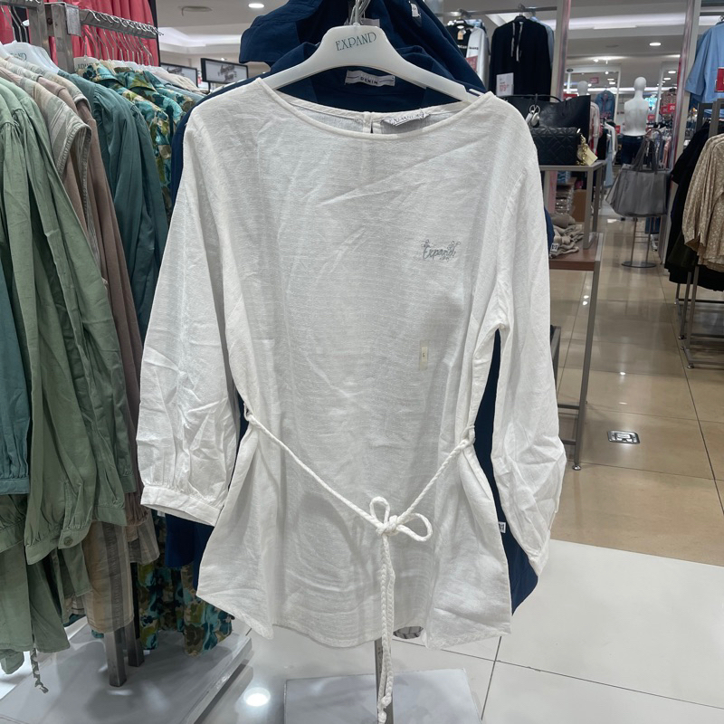 Jual SALE blouse putih wanita EXPAND (S-XXL) | Shopee Indonesia