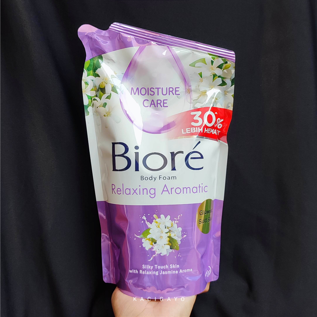 Jual [ORIGINAL] Biore Sabun Mandi Cair Relaxing Aromatic Pouch 800 ml - Body Wash | Shopee Indonesia