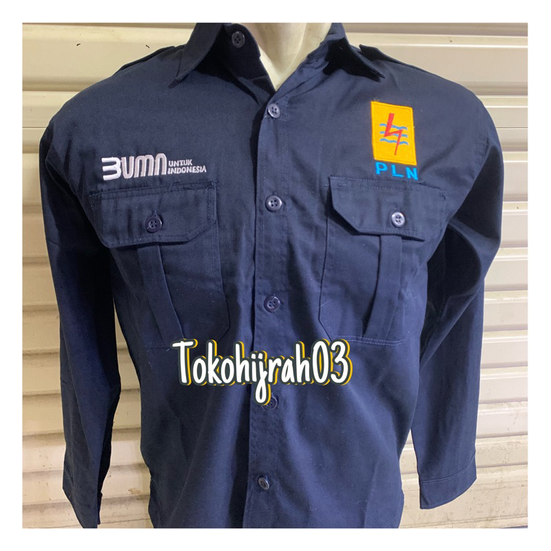 Jual Kemeja PLN BUMN | Seragam BUMN PLN | Baju BUMN PLN KEMEJA PDH PLN ...