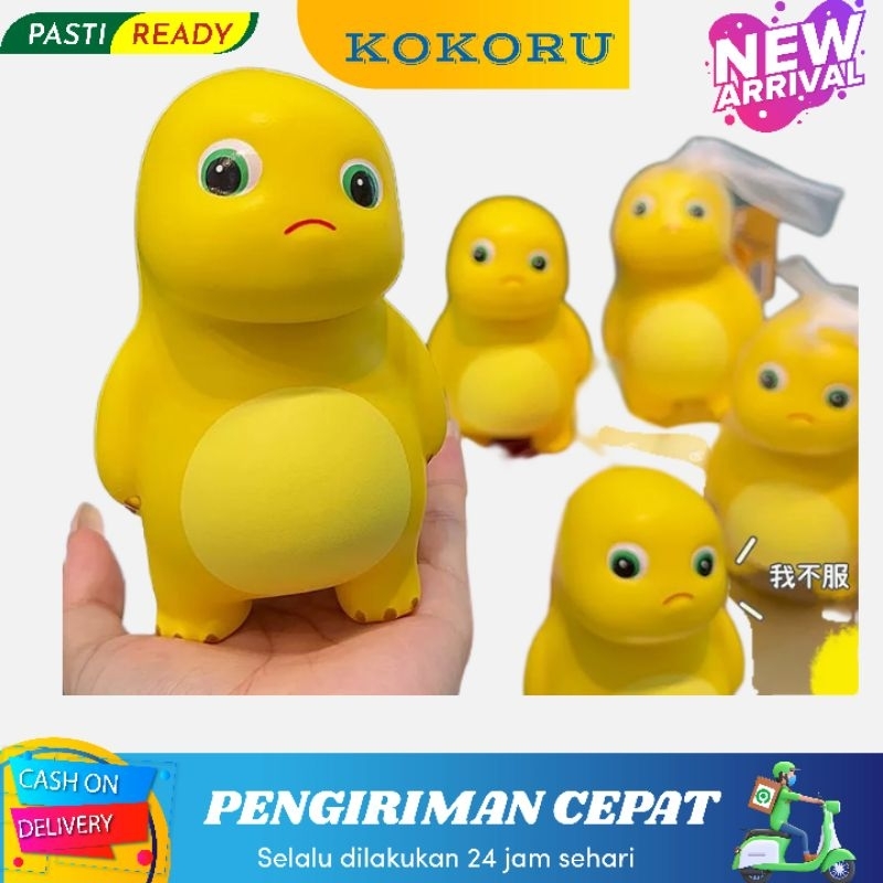 Jual Mainan Squishy Nailong Dino Kuning Mainan Anti Stress Squish ...