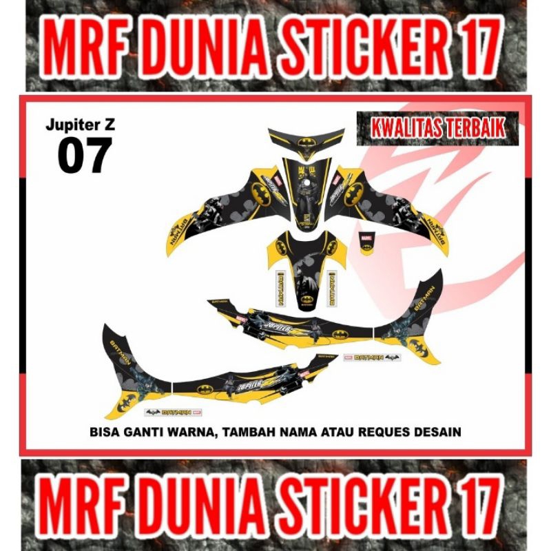 Jual Sticker decal Jupiter Full Body Decal Motor Jupiter Sticker Motor ...