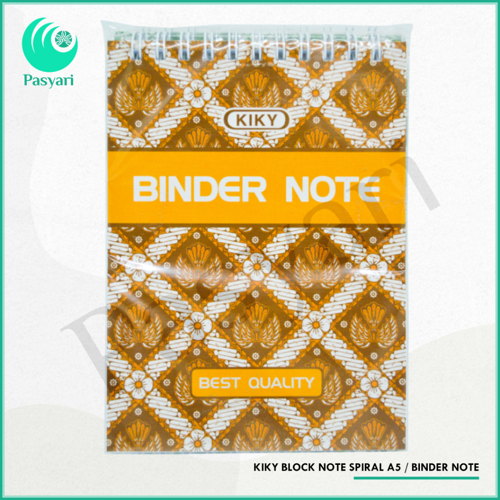 Jual KIKY BLOCK NOTE SPIRAL A5 / BINDER NOTE | Shopee Indonesia
