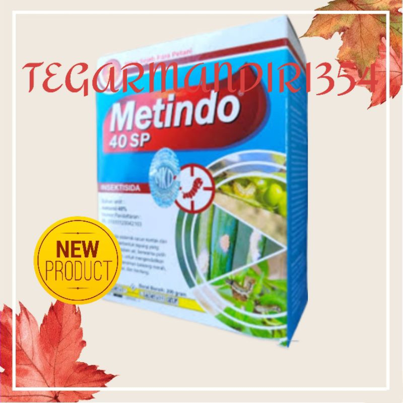 Jual Insektisida metindo 40sp 200gram racun ulat Metindo sp 200gr ...