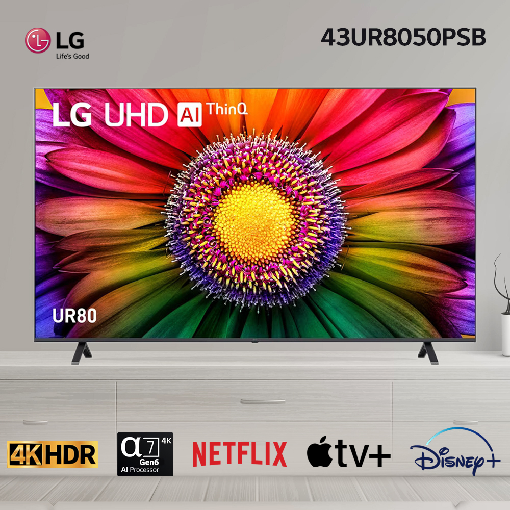 Jual LG 43UR8050PSB Smart TV 4K LG UHD 43 inci, 2023 | Shopee Indonesia