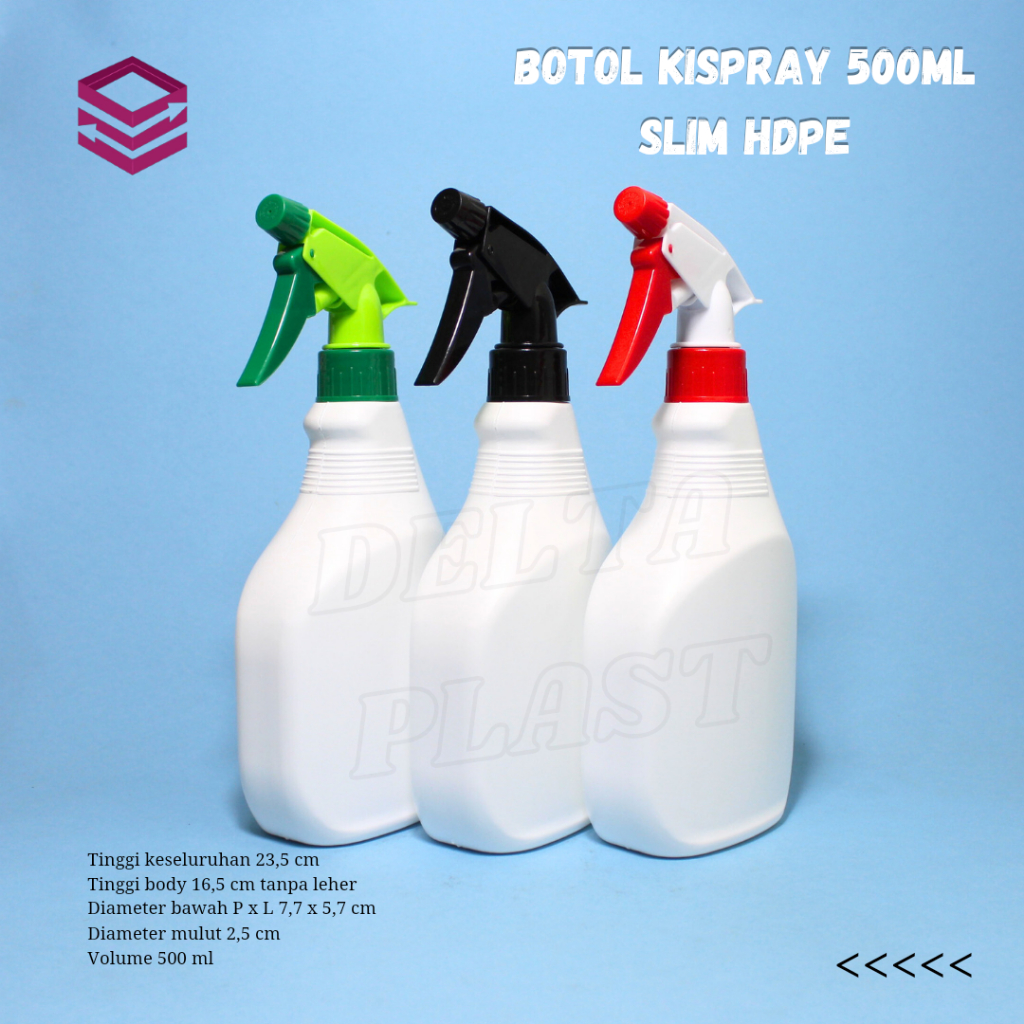 Jual BOTOL SPRAY 500ML HDPE PUTIH / BOTOL KISPRAY 500ML / KISPRAY NECK 28 MERAH PUTIH | Shopee ...