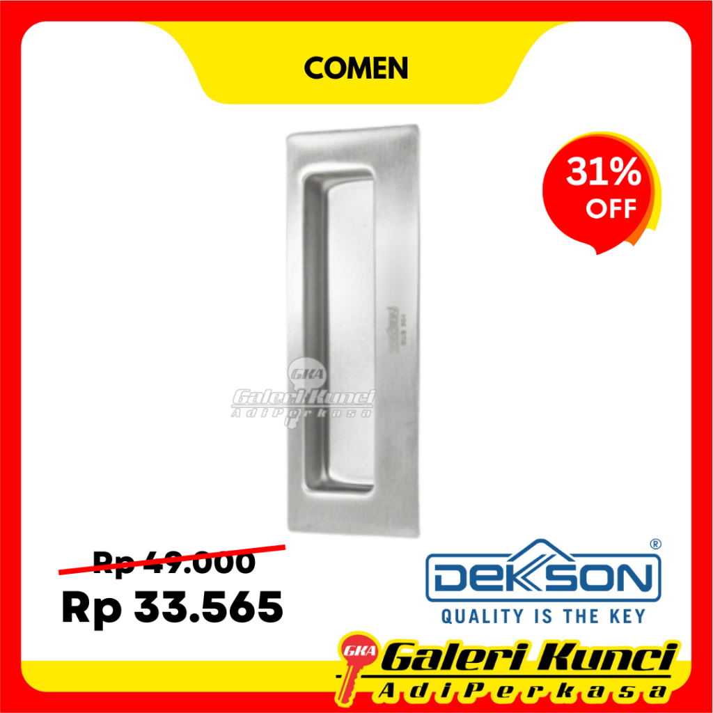 Jual Handle Pintu Dekson Dekkson 015 SQ 115 SS Pull Plate Pintu Sliding ...