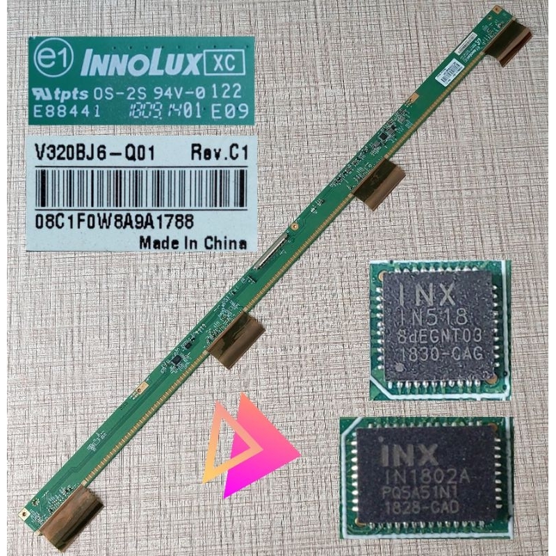 Jual TCON INNOLUX V320BJ6-Q01 Rev.C1 | Shopee Indonesia