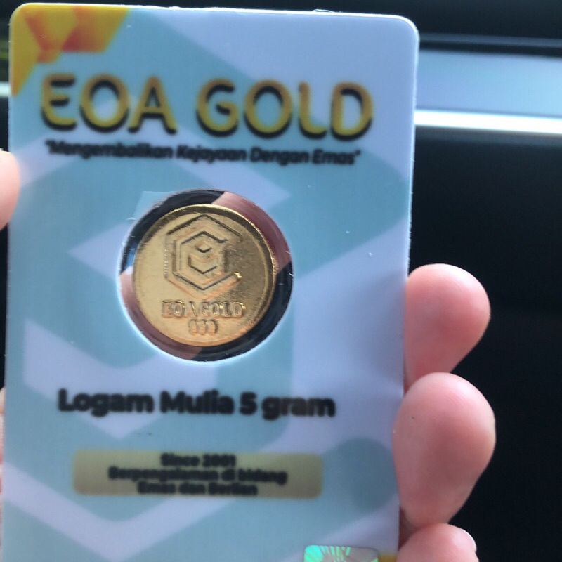 Jual Logam Mulia Eoa Gold 5 gram | Shopee Indonesia