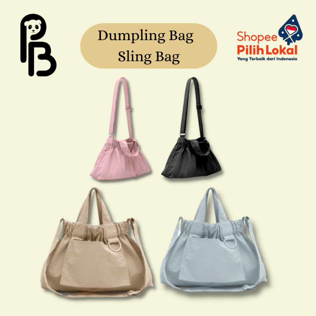 Jual Dumpling Bag | Tas Selempang / Sling Bag | Tas Wanita Terbaru ...