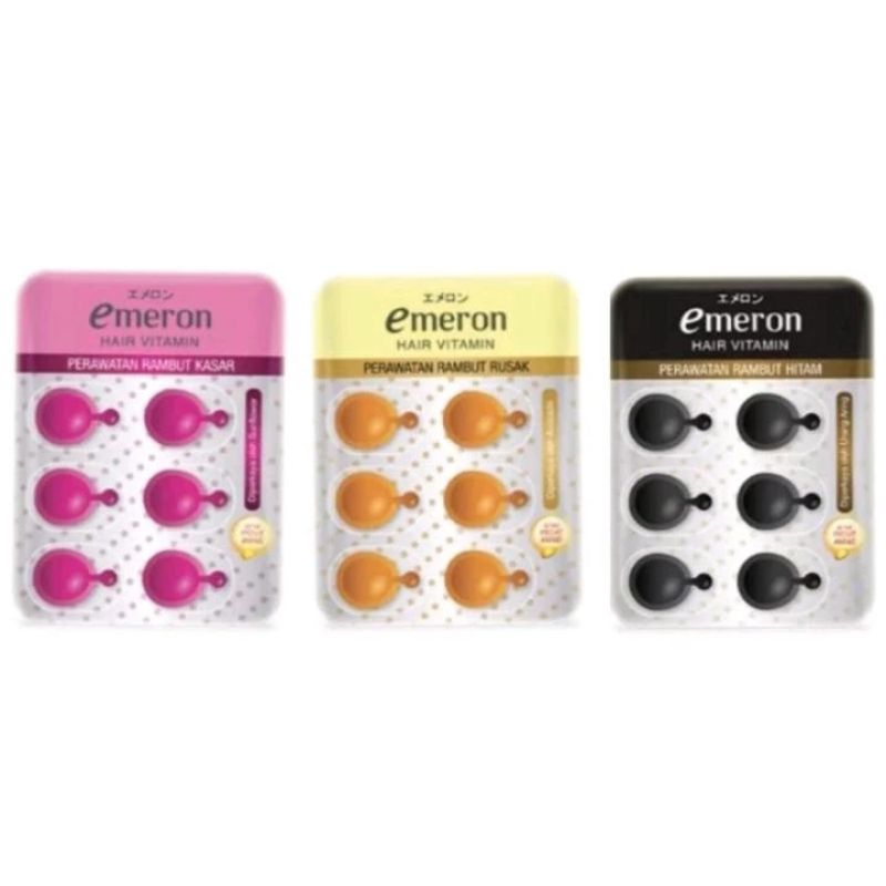 Jual Emeron Hair Vitamin/Vitamin Rambut | Shopee Indonesia