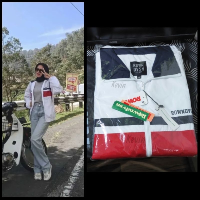 Jual Rown DVSN Tracksuit Jacket Luca White Jaket Division Unisex Pria ...