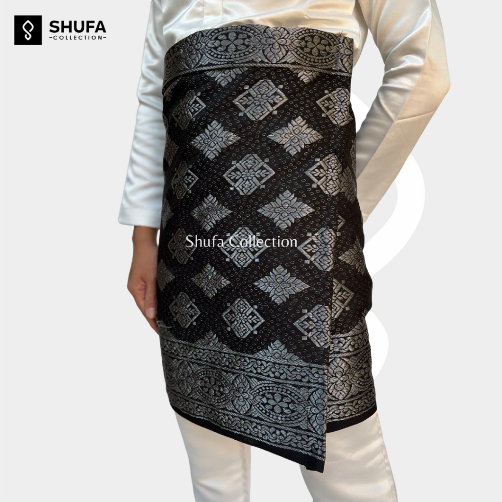 Jual Sarung Songket Melayu Instan Kain Sampin Batik Khas Akad Baju ...
