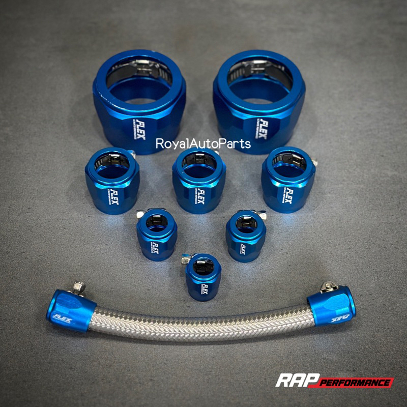 Jual KLEM WARNA FLEX HEX FINISHER CLAMP INNOVA FORTUNER PAJERO | Shopee ...