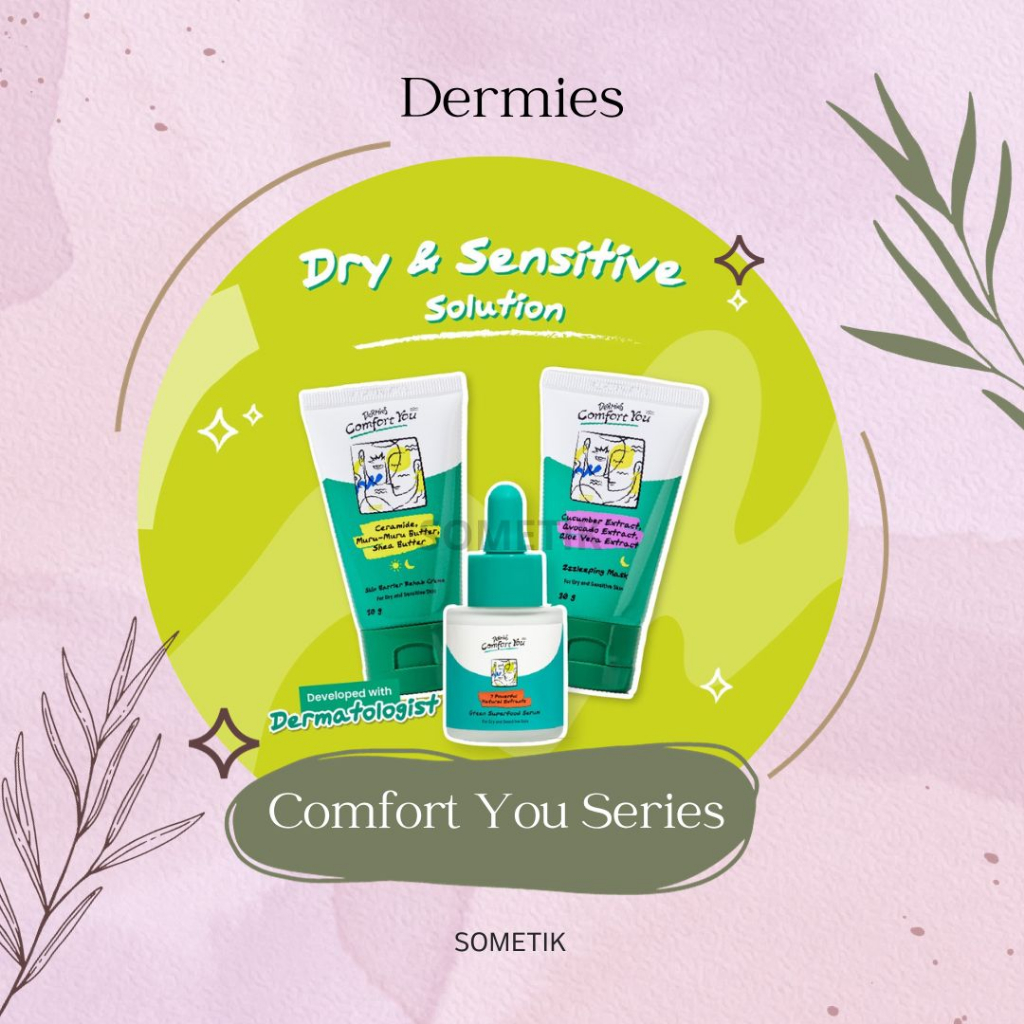 Jual DERMIES COMFORT YOU | DERMIES SKINCARE COMFORT YOU SERIES | Shopee ...