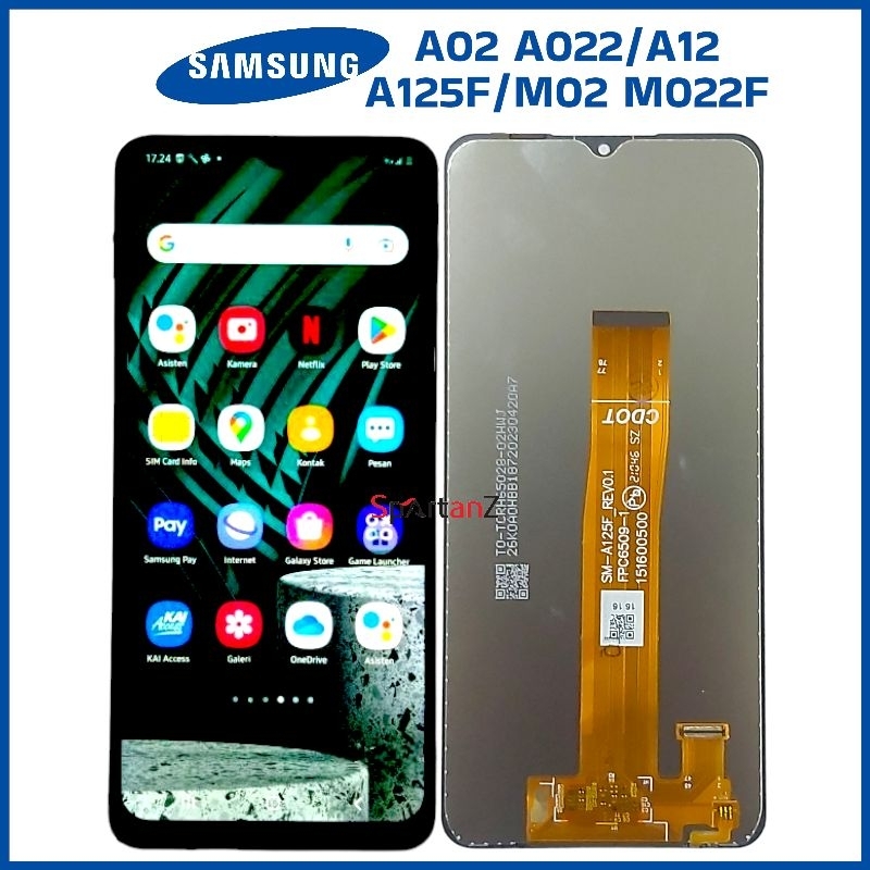 Jual Lcd Touchscreen Samsung A02 A022f / A12 A125f / M02 M022f / M12 ...