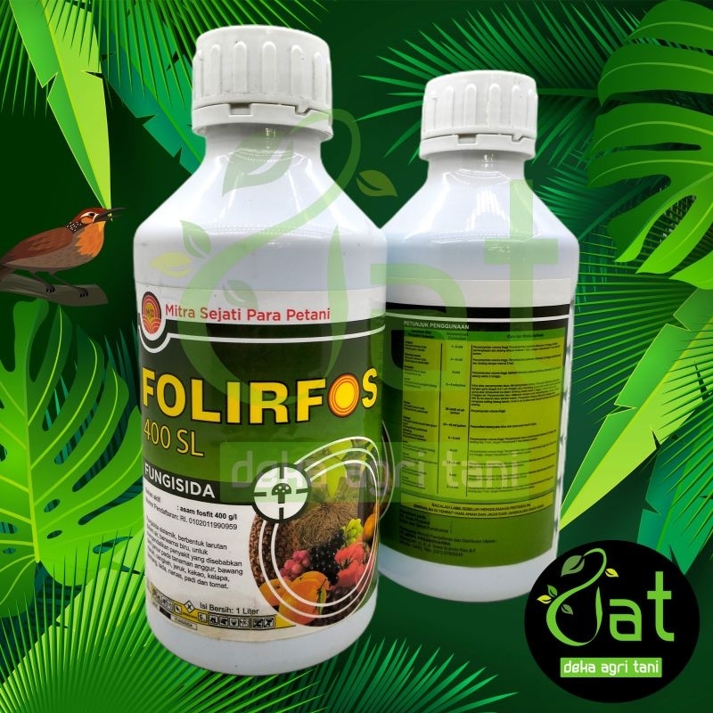 Jual FUNGISIDA FOLIRFOS 400 SL 1LITER bahan aktif Asam Fosfit | Shopee ...