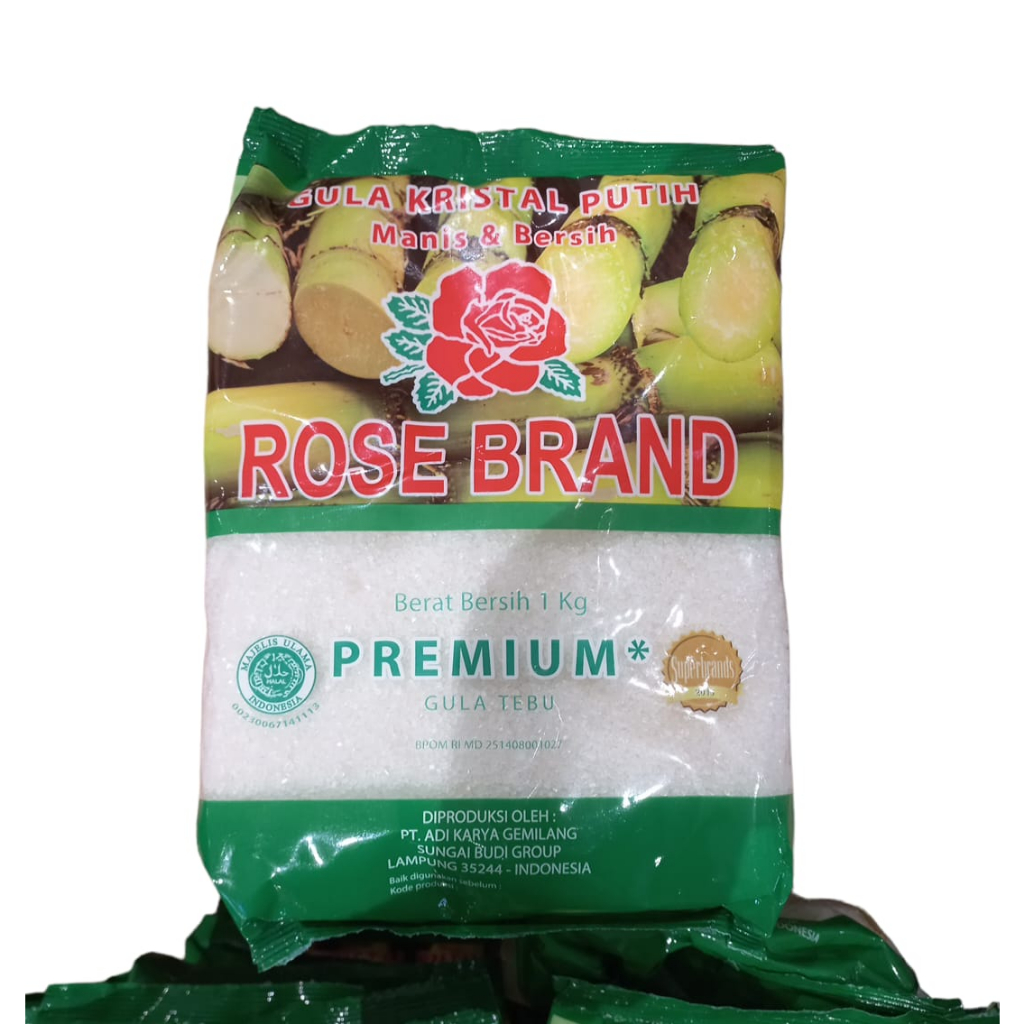 Jual ROSE BRAND GULA PASIR 1 KG | Shopee Indonesia