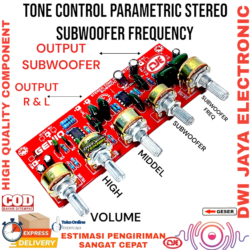 Jual Tone Parametric Stereo Plus Subwoofer | Shopee Indonesia