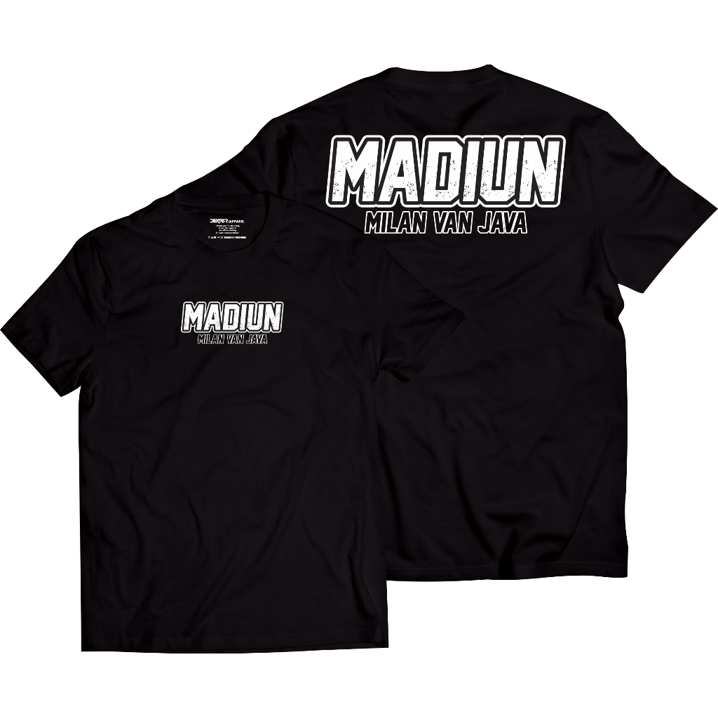 Jual Kaos Madiun Tshirt Kota Madiun Milan Van Java | Shopee Indonesia