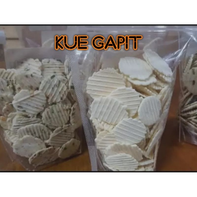 Jual Kue gapit bawang camilan khas cirebon 1kg | Shopee Indonesia