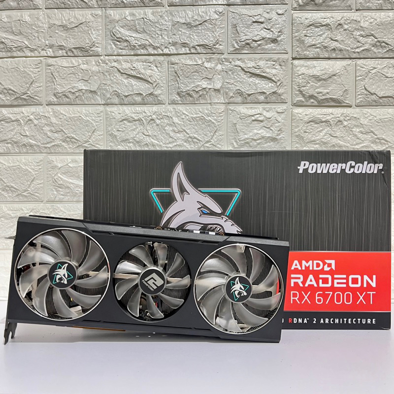 Jual VGA RX 6700XT 12GB POWERCOLOR HELLHOUND GDDR6 (LIKE NEW) | Shopee ...