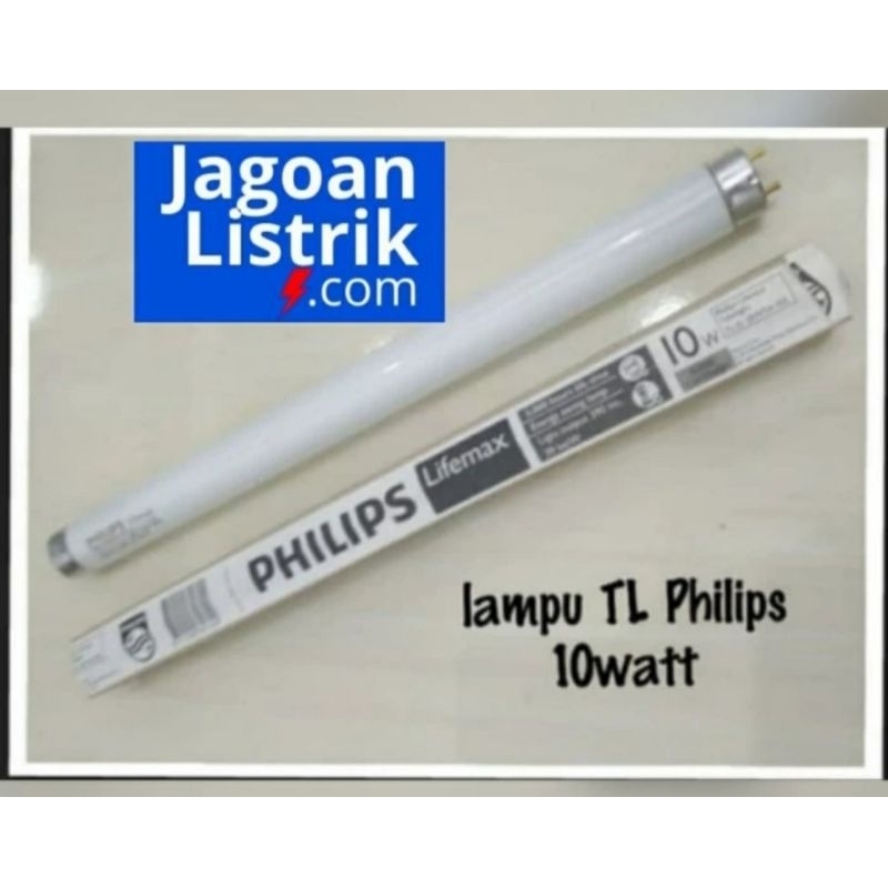 Jual Lampu TLD 10W PHILIPS 10WATT 10 W Putih Philips TL-D 54/765 33cm ...