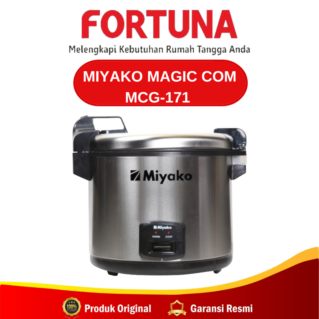 Jual MIYAKO Magic Com MCG-171 / Rice Cooker Jumbo | Shopee Indonesia