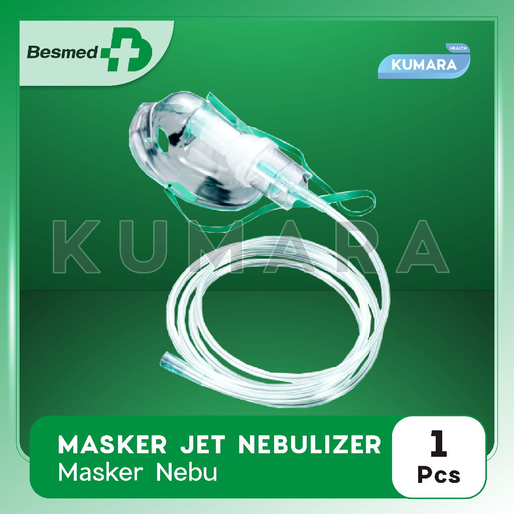 Jual BESMED - Masker Jet Nebulizer / Nebulizer Mask Jet | Shopee Indonesia