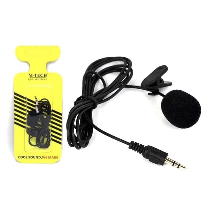 Jual Microphone Clip On Mic Klip Jepit Mtech M02 M-Tech Live Youtube ...