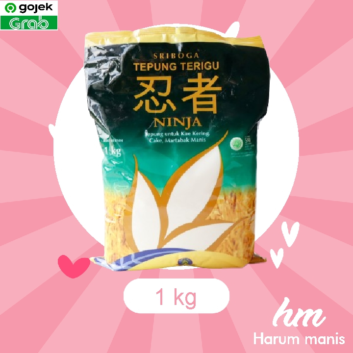Jual Tepung Terigu Ninja Protein Rendah 1kg | Shopee Indonesia