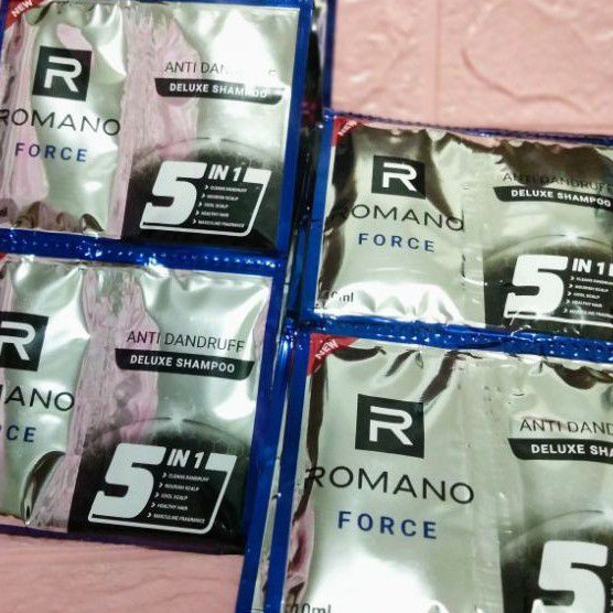Jual Romano Anti Dandruff Shampoo Force Sachet 10ml | Shopee Indonesia